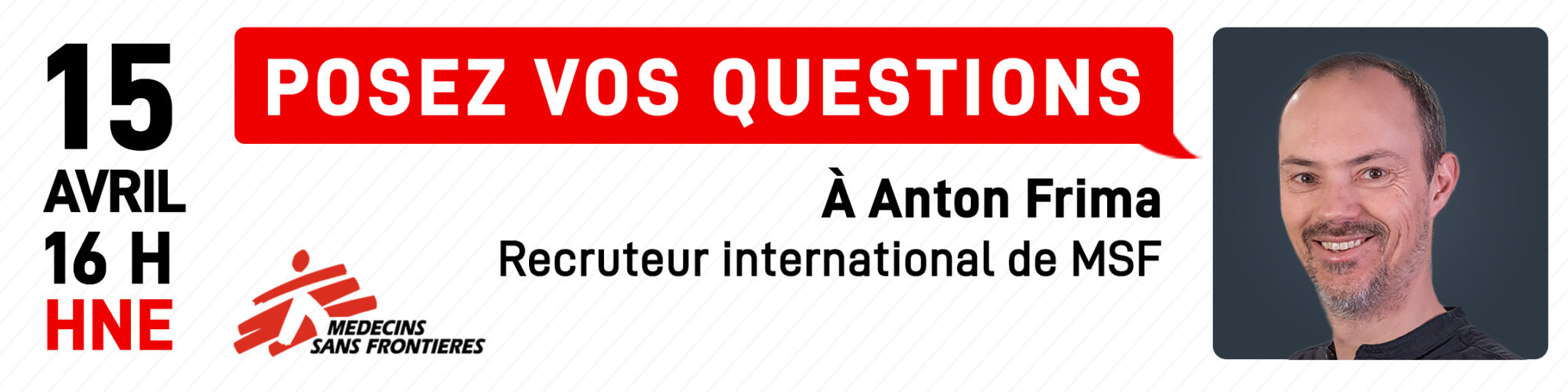 Recruitment ask-me-anything livestream | Doctors Without Borders ...